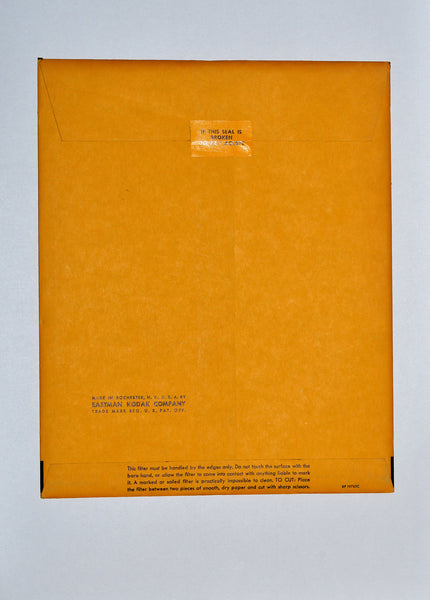 New-Old Stock (NOS) Kodak Wratten 87C 8X8 inch 203mm Gelatin Filter ...